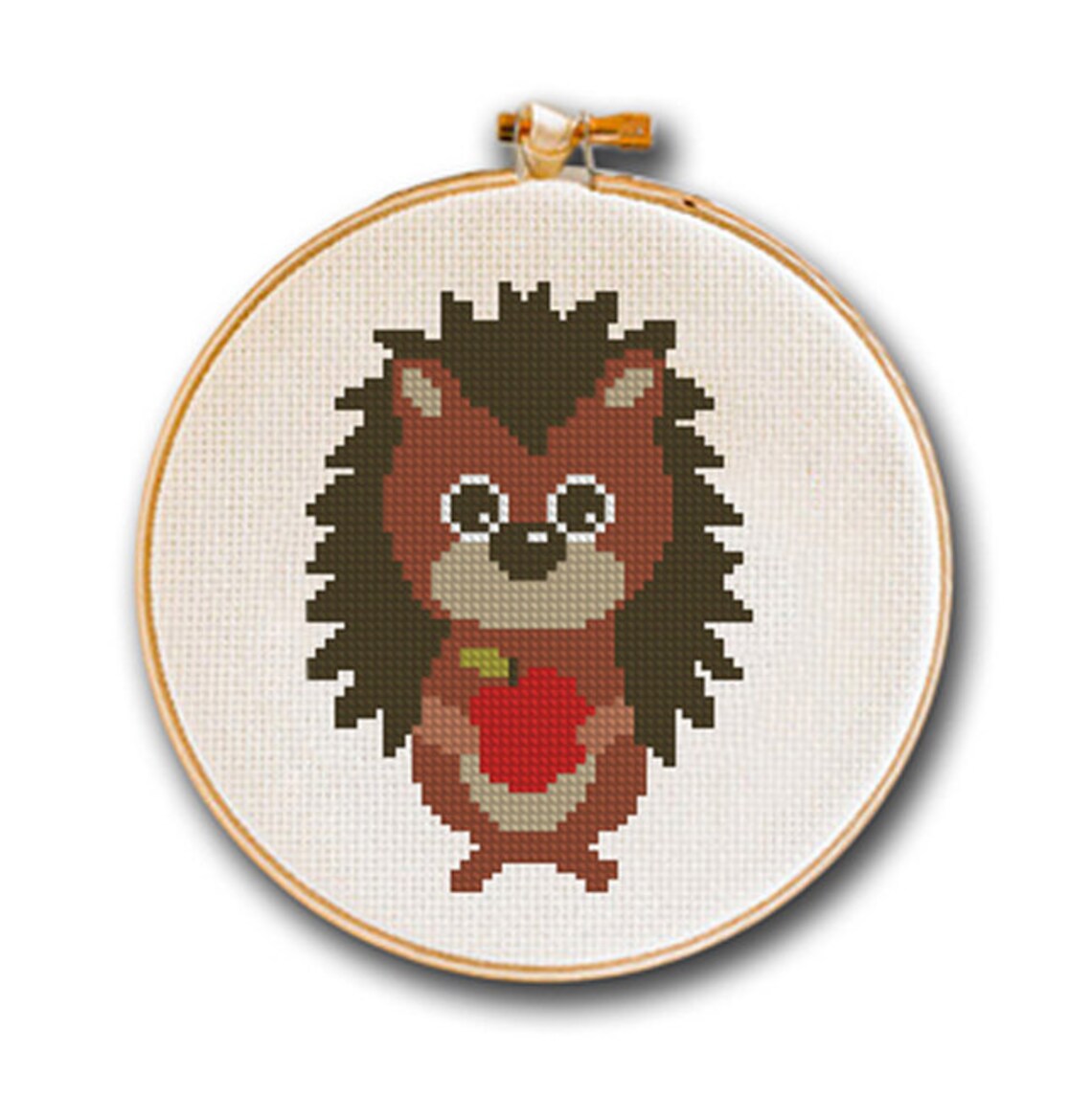 The Hedgehog Cross Stitch Pattern Forest Friends Set Nursery - Etsy