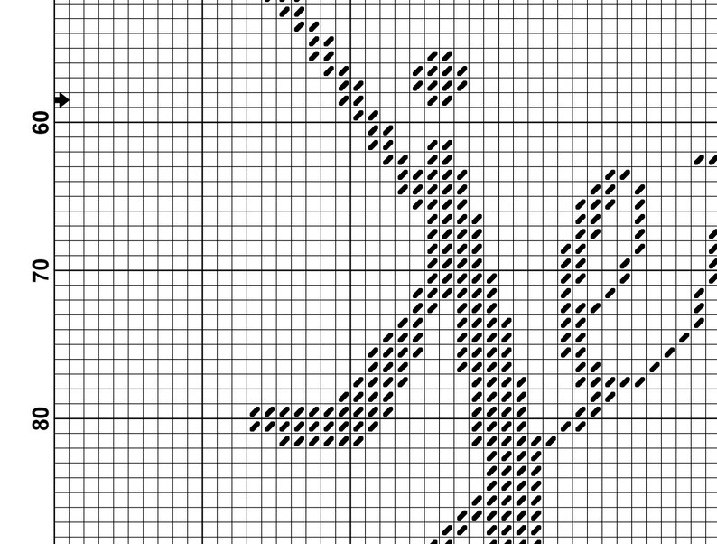 Jesus Sign Cross Stitch Pattern Modern Cross Stitch Pattern - Etsy
