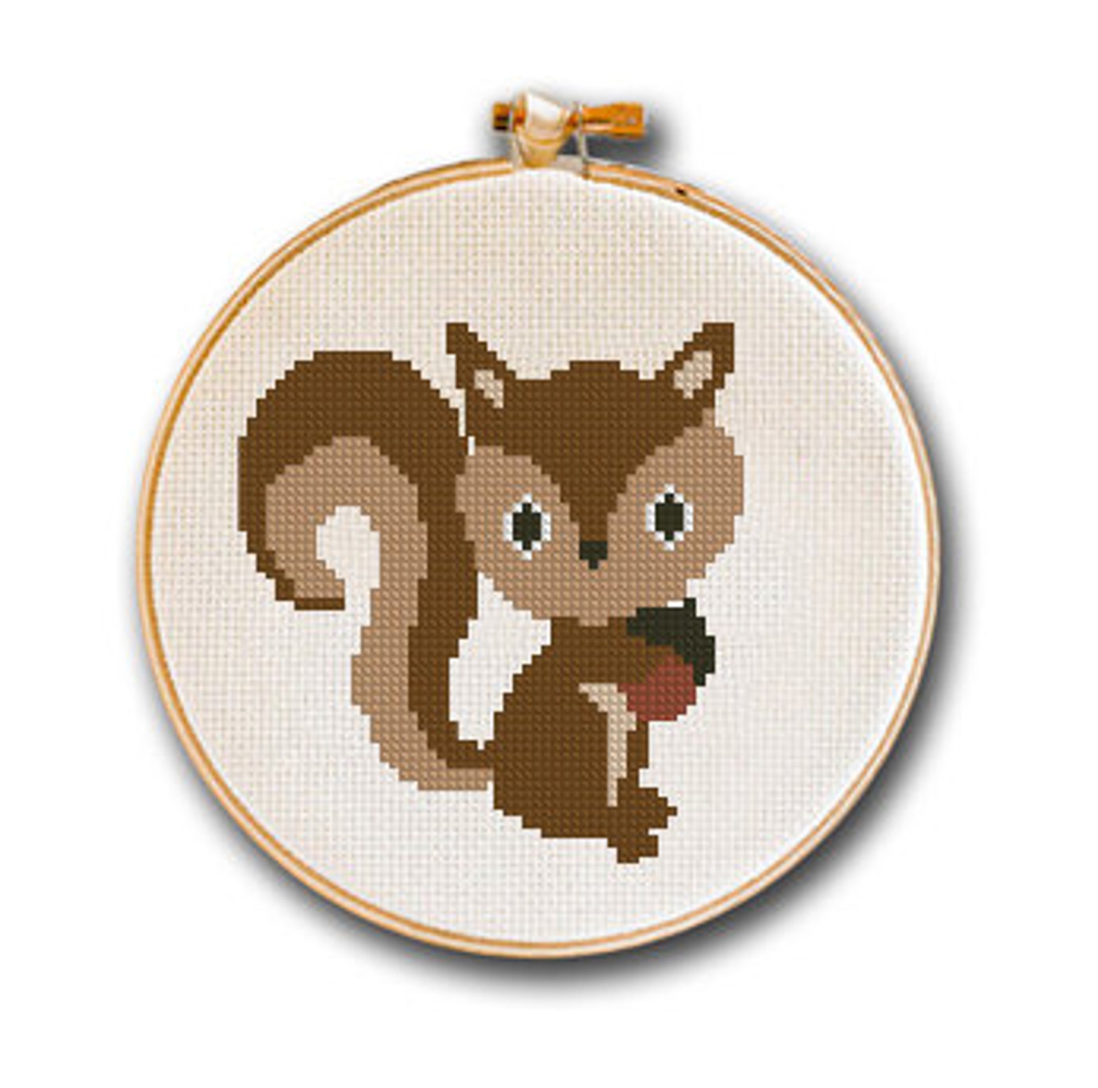 Squirrel Cross Stitch Pattern Forest Friends Set Nursery Dorm - Etsy