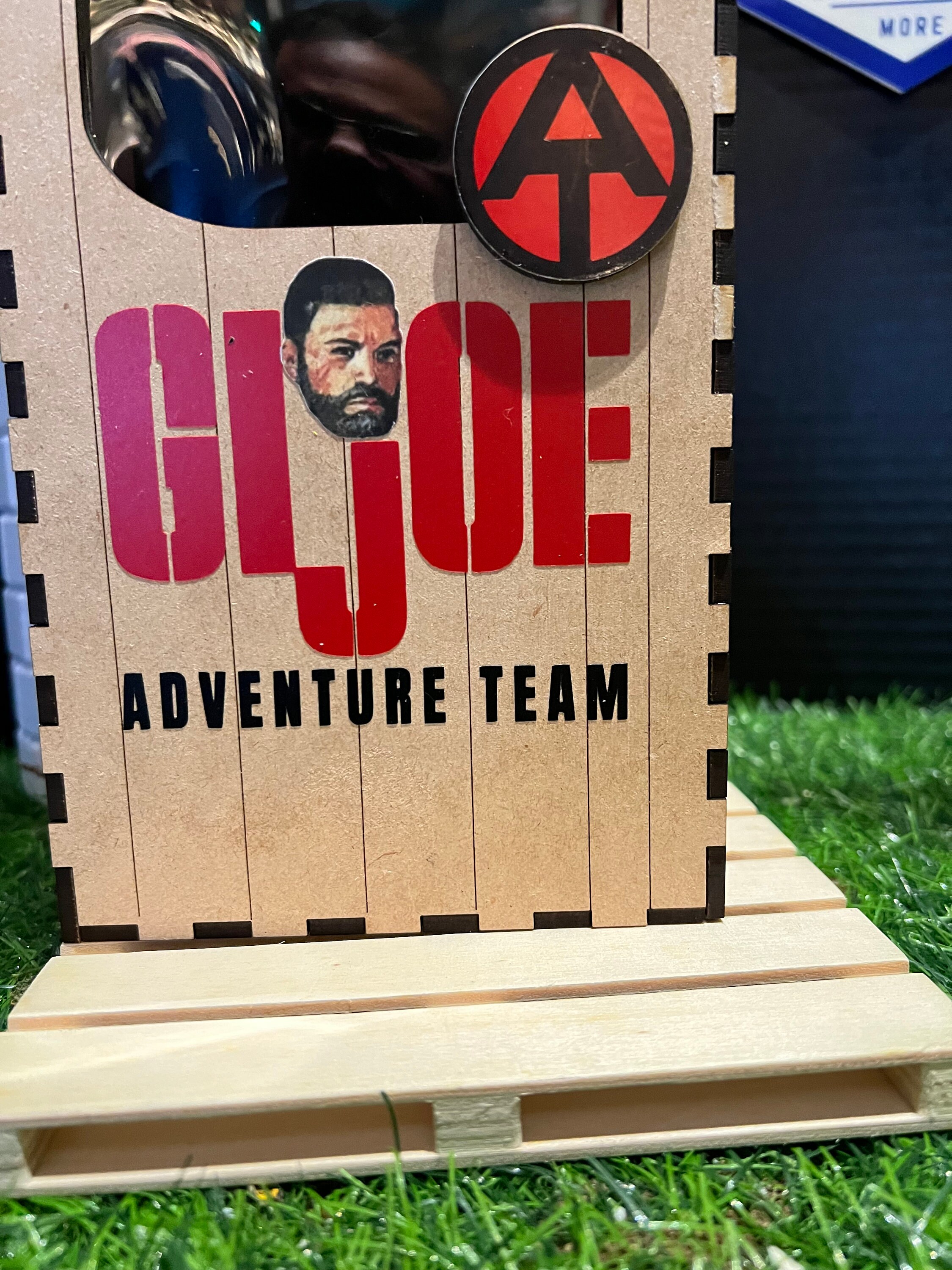 1/6 Scale Gi Joe/adventure Team Themed Figure Coffin Style Storage ...