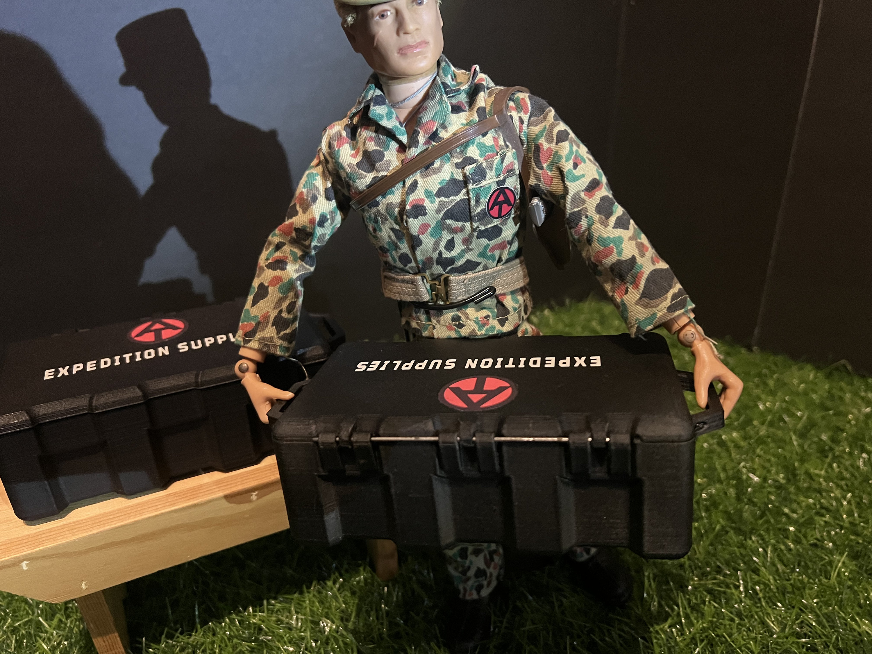 Gi Joe / Adventure Team Custom Pelican Style Box: PELBOX001 - Etsy