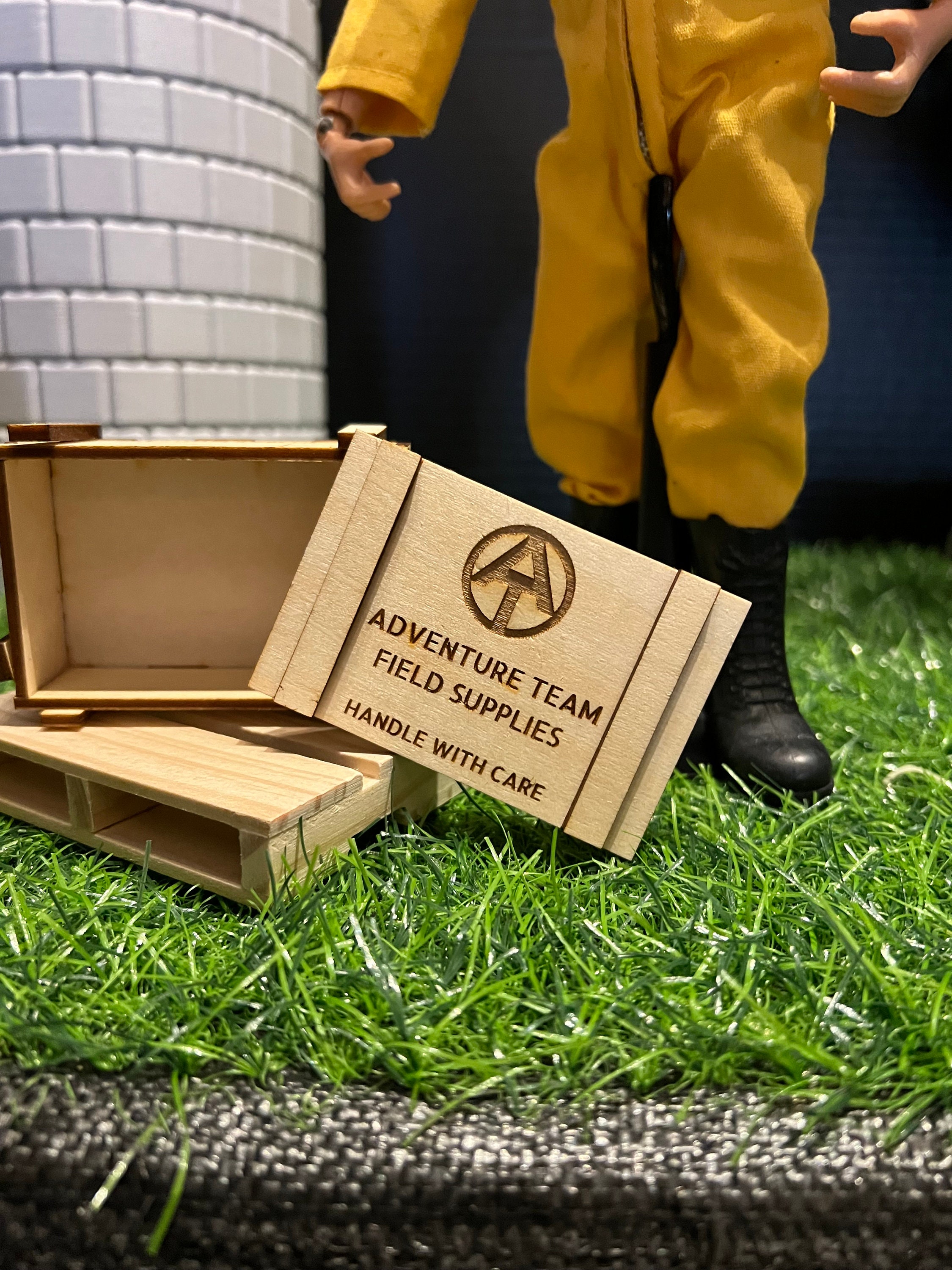 Gi Joe Adventure Team Themed Custom Handmade Exploration Crate ...