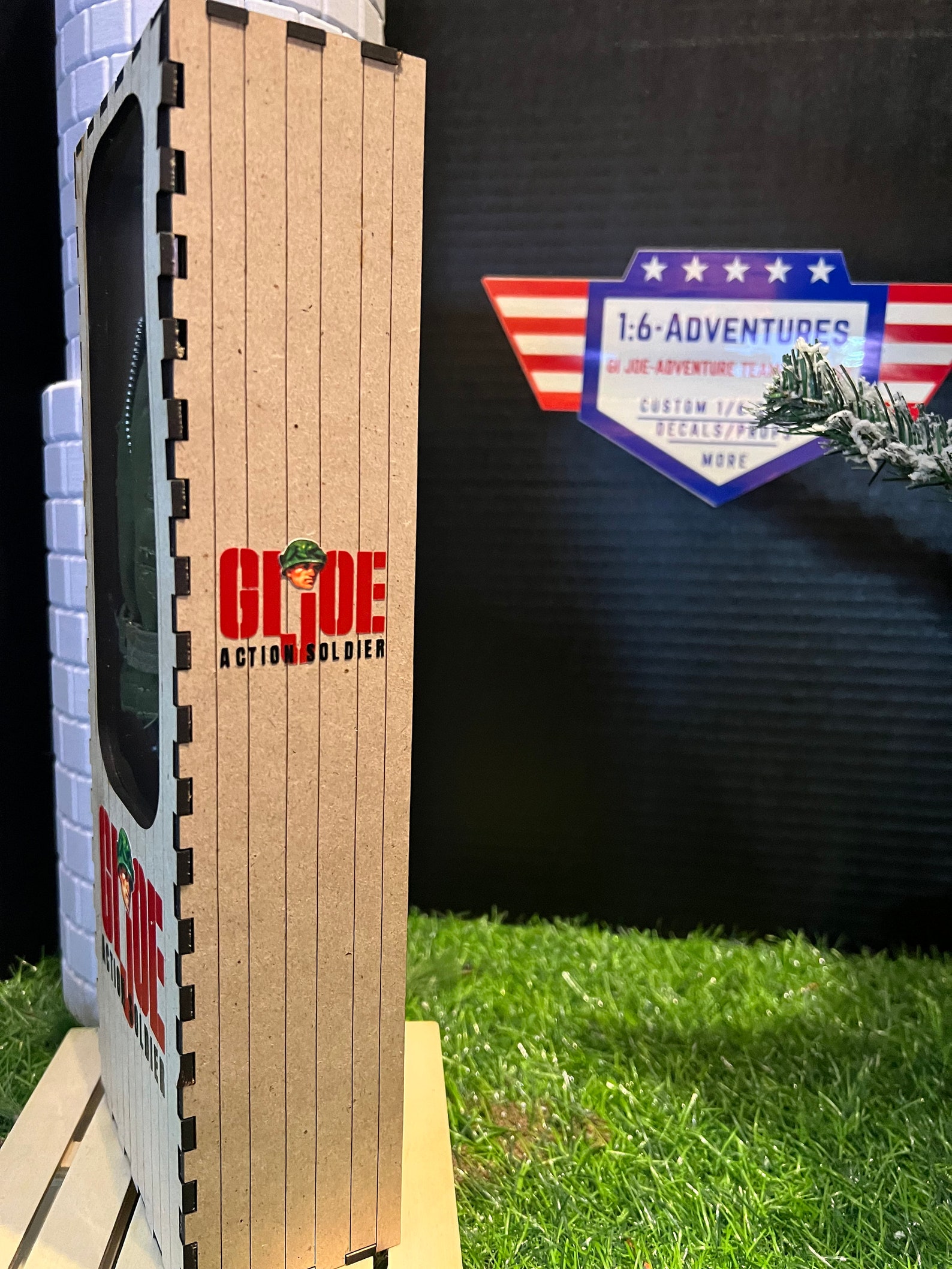 1/6 Scale Gi Joe/action Soldier Figure Coffin Style Storage & Display ...