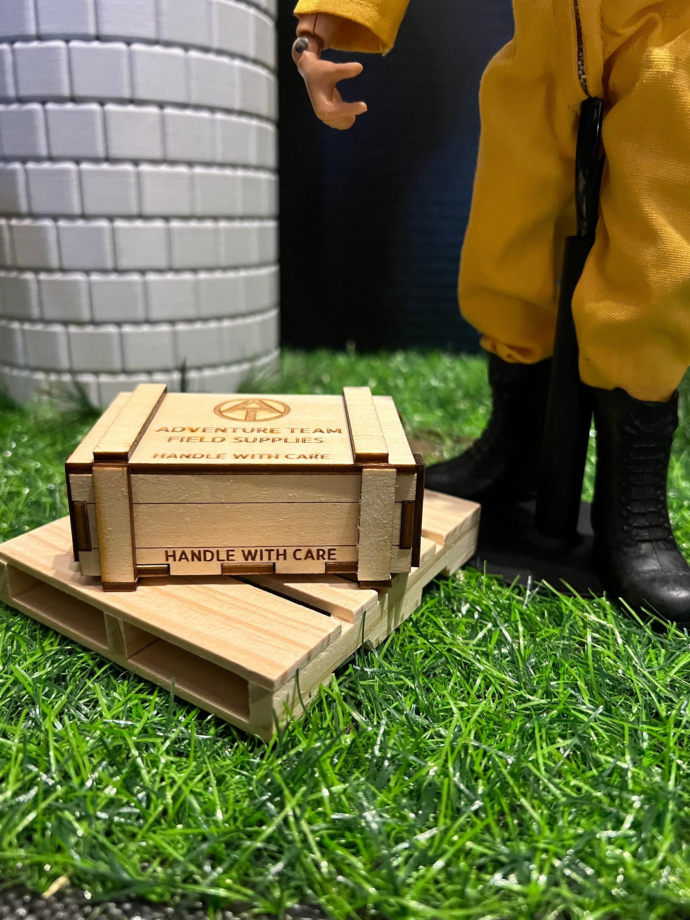 Gi Joe Adventure Team Themed Custom Handmade Exploration Crate ...
