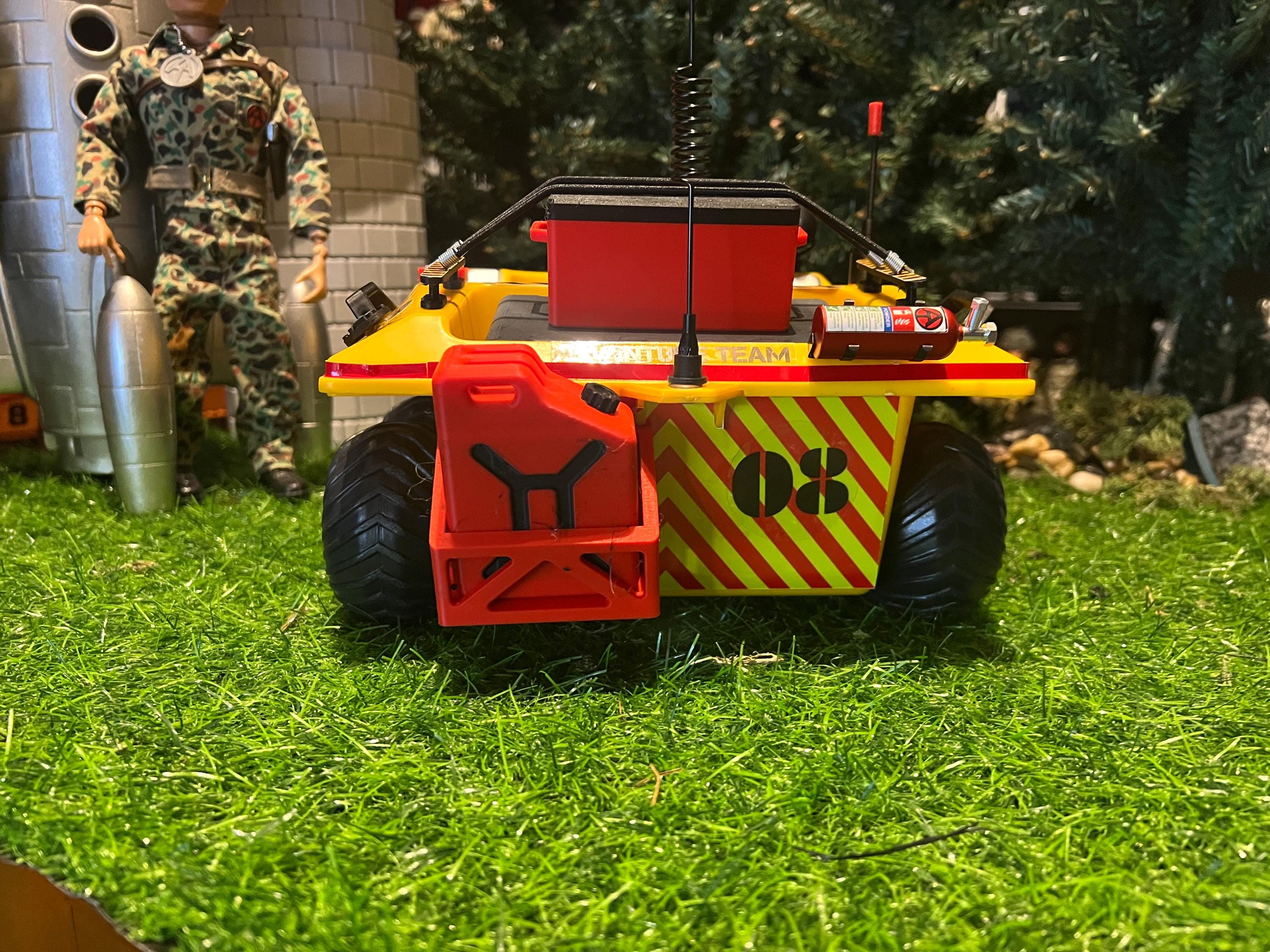 Gi Joe Adventure Team ATV Custom Conversion Kit - Alternate Version/pls ...