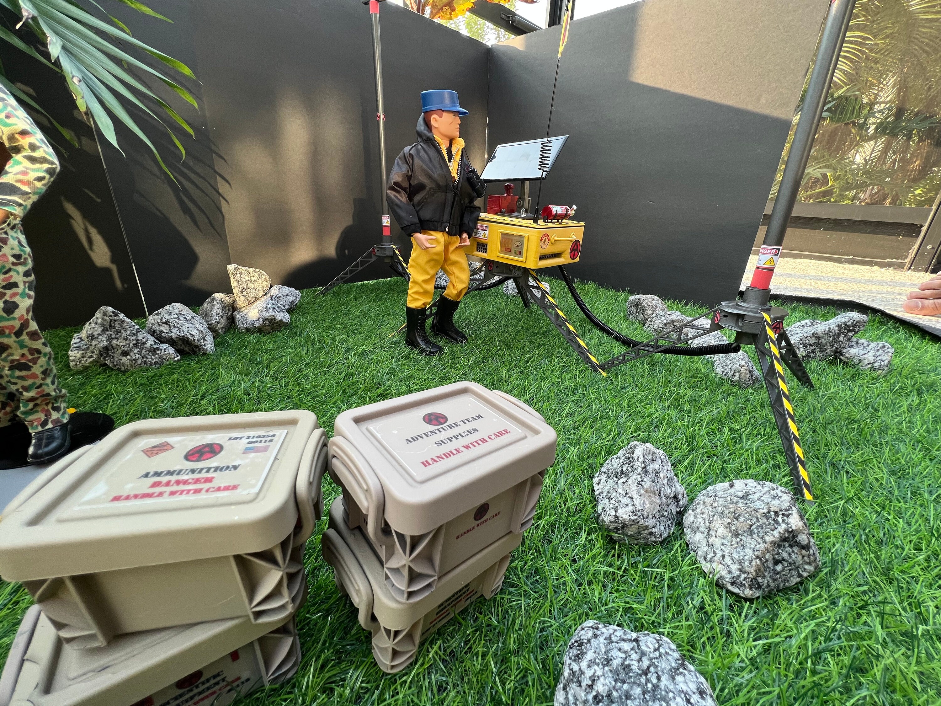 1/6 Scale Custom Gi Joe Adventure Team Themed Outdoor Spotlight ...