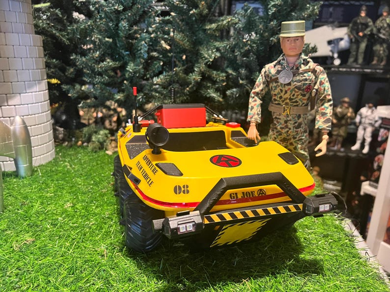 Gi Joe Adventure Team ATV Custom Conversion Kit - Alternate Version/pls ...