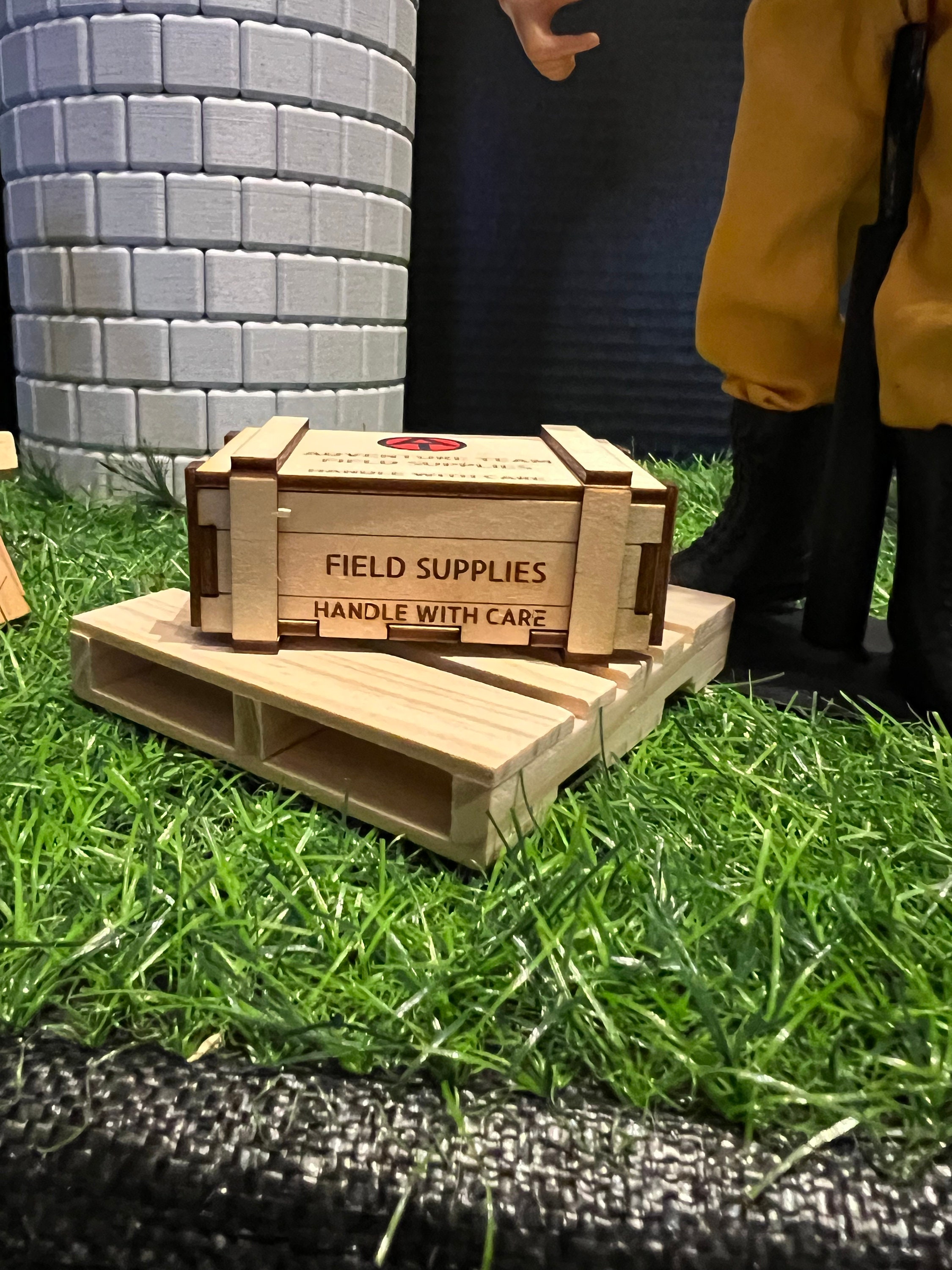 Gi Joe / Adventure Team Themed Custom Wood Exploration Crate ...