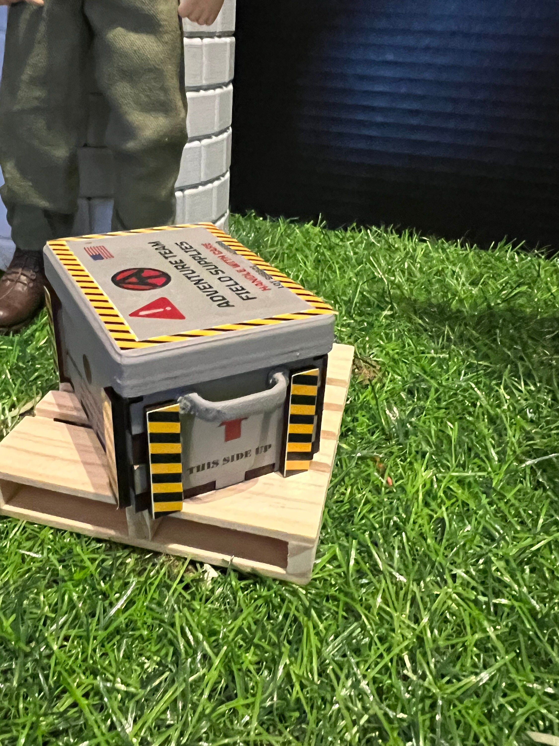 Gi Joe / Adventure Team Themed Custom Wood Crate: Field Supplies ...