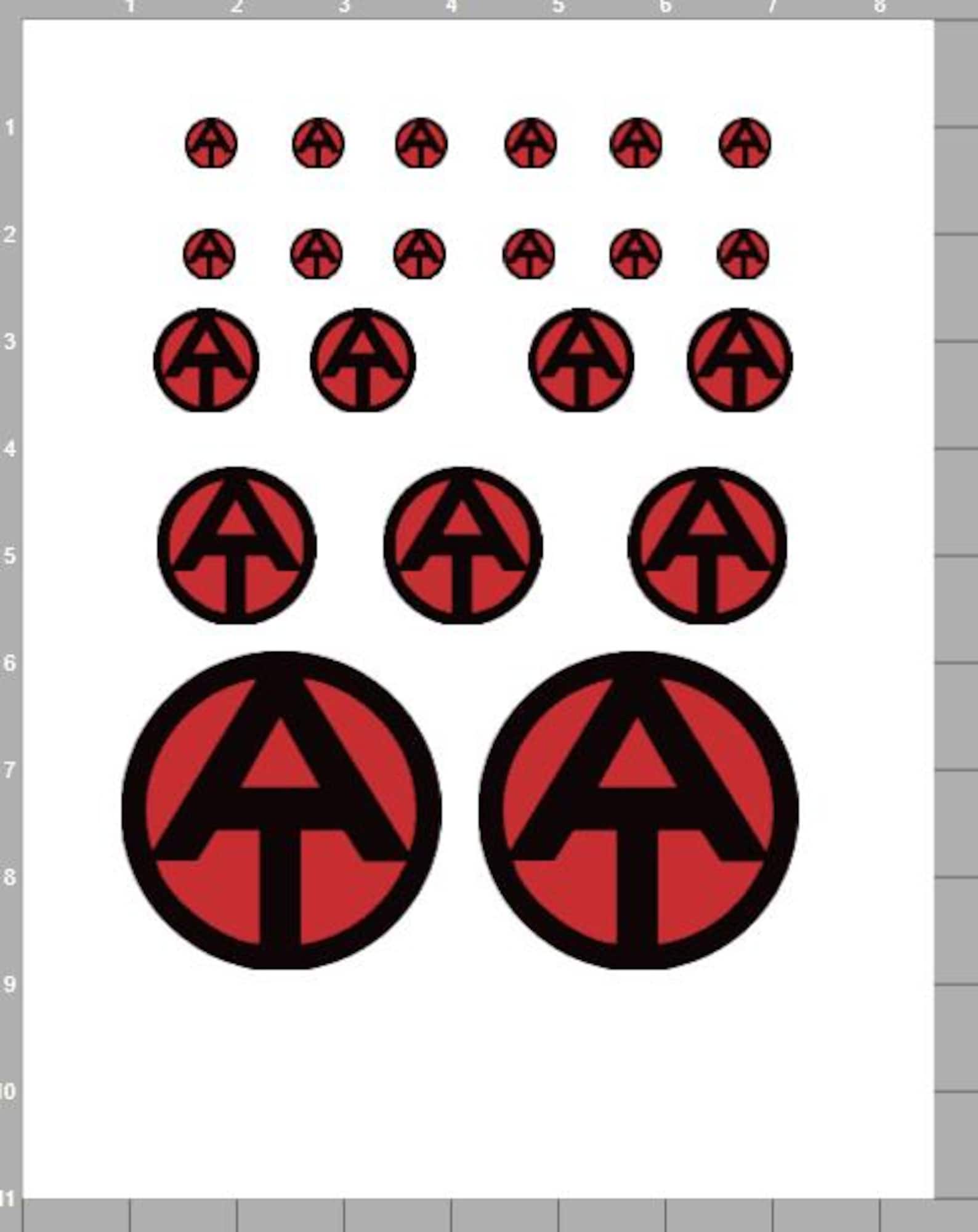 Gi Joe Adventure Team Logo Sticker Set - 32 Solid Glossy Stickers ...