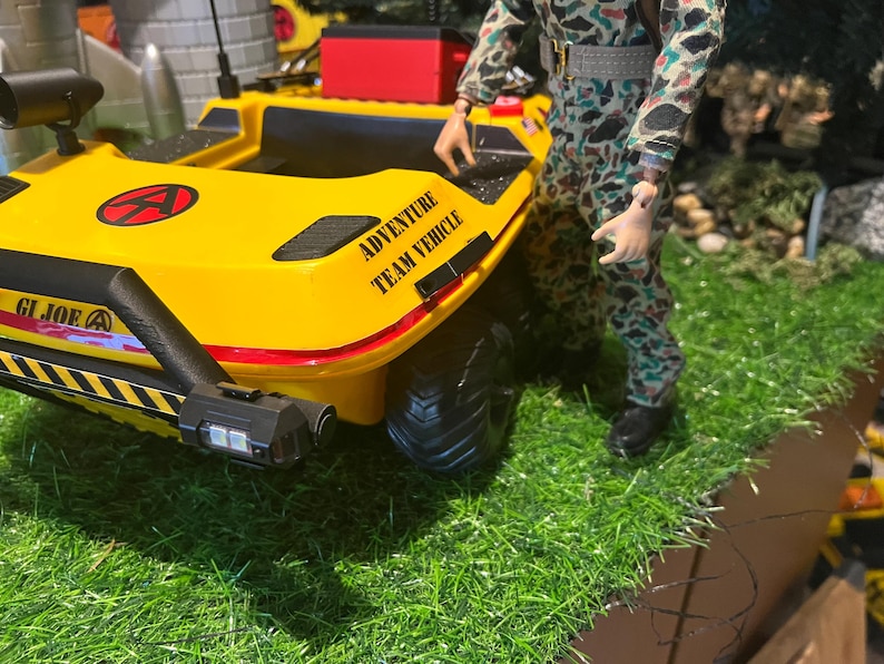 Gi Joe Adventure Team ATV Custom Conversion Kit - Alternate Version/pls ...