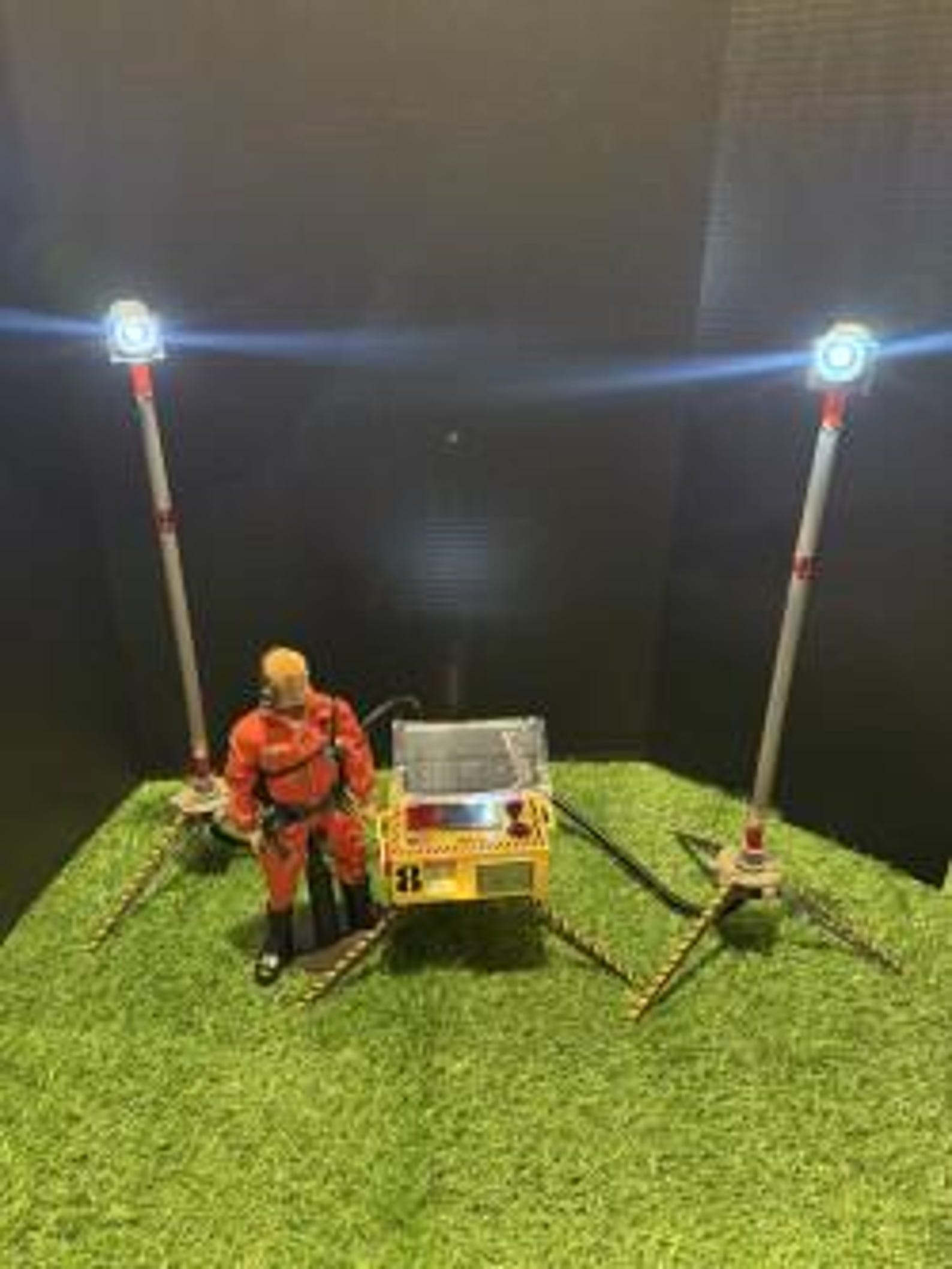 1/6 Scale Custom Gi Joe Adventure Team Themed Outdoor Spotlight ...