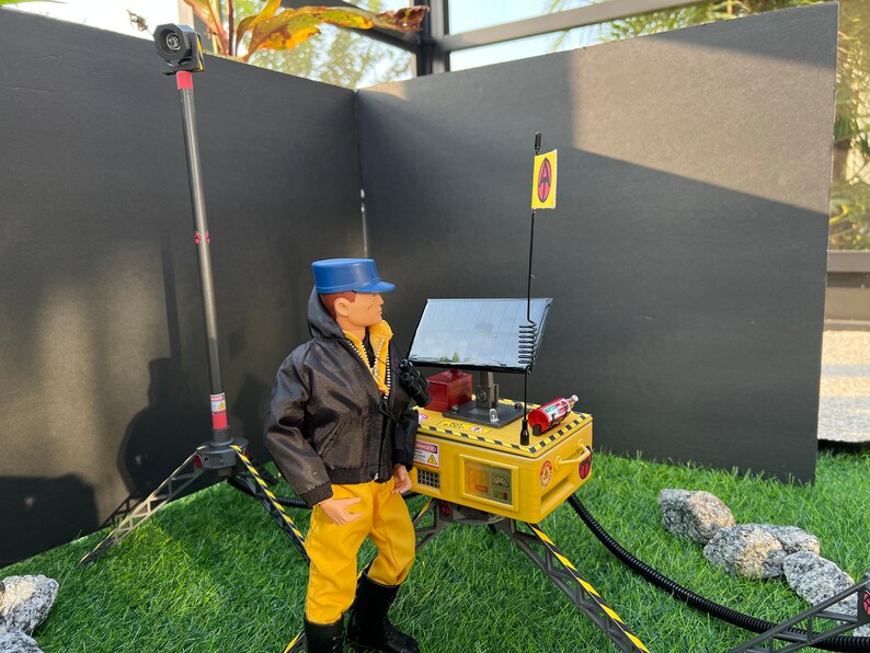 1/6 Scale Custom Gi Joe Adventure Team Themed Outdoor Spotlight ...