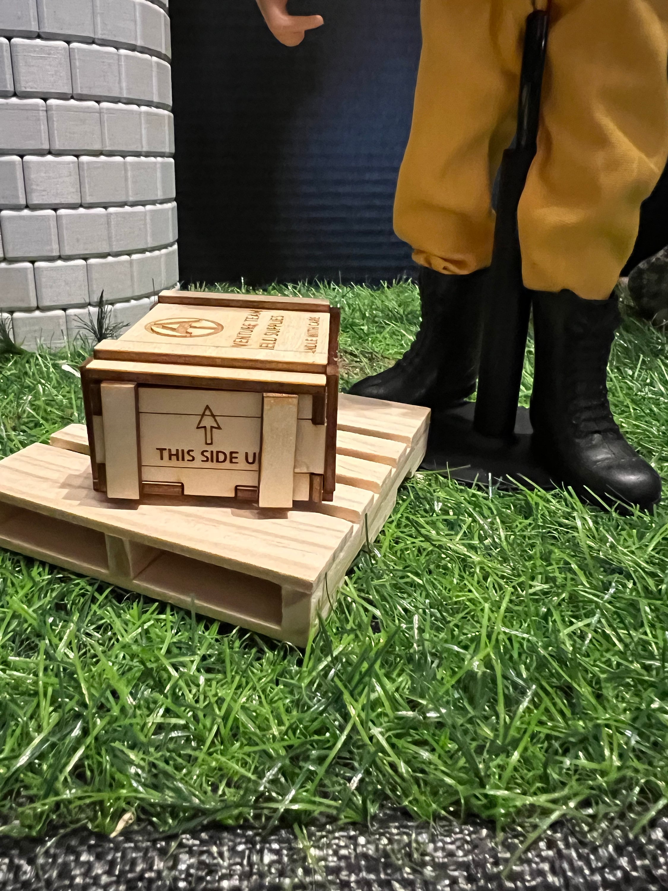 Gi Joe Adventure Team Themed Custom Handmade Exploration Crate: ATSMCRATEVR01 - Etsy