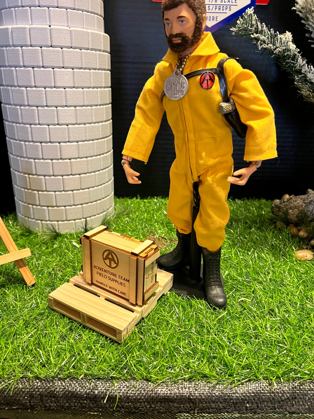 Gi Joe Adventure Team Themed Custom Handmade Exploration Crate: ATSMCRATEVR01 - Etsy
