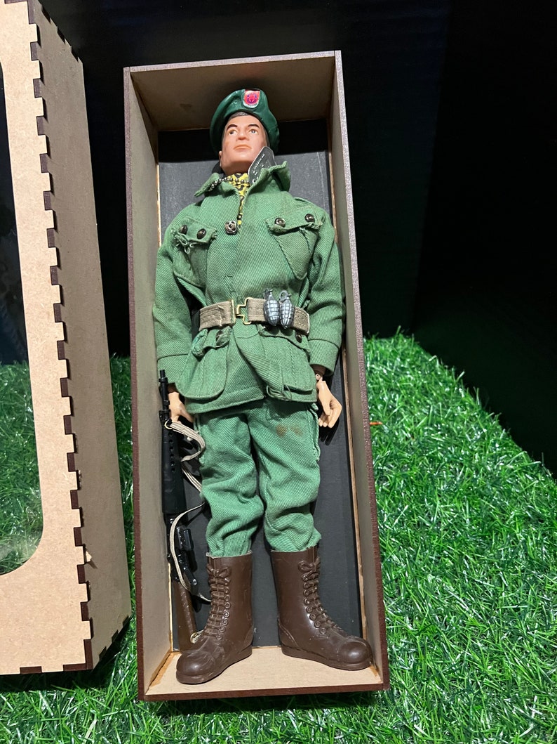 1/6 Scale Gi Joe/action Figure Coffin Style Storage & Display Box Only ...