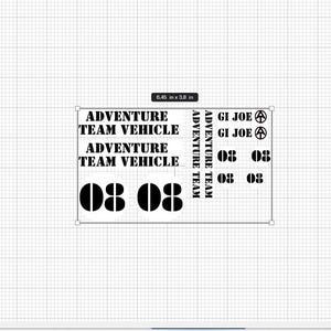 Gi Joe Adventure Team ATV Custom Conversion Kit - Alternate Version/pls ...