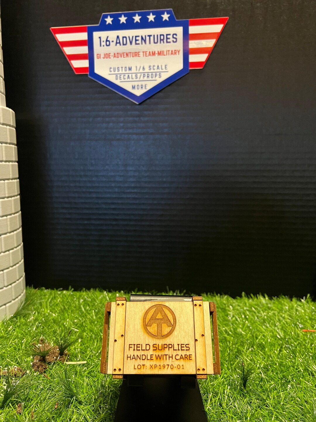 Gi Joe / Adventure Team Themed Custom Wood Exploration Crate: Vr2 - Etsy