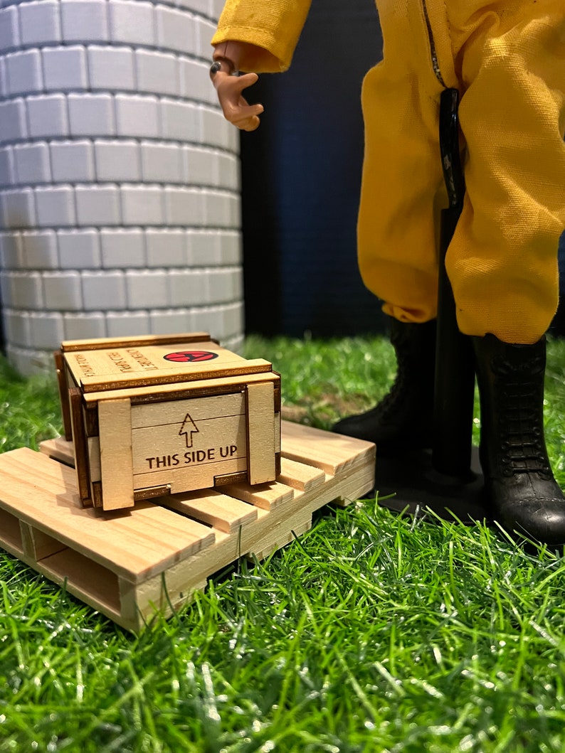 Gi Joe / Adventure Team Themed Custom Wood Exploration Crate ...