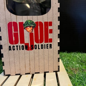 1/6 Scale Gi Joe/action Soldier Figure Coffin Style Storage & Display ...