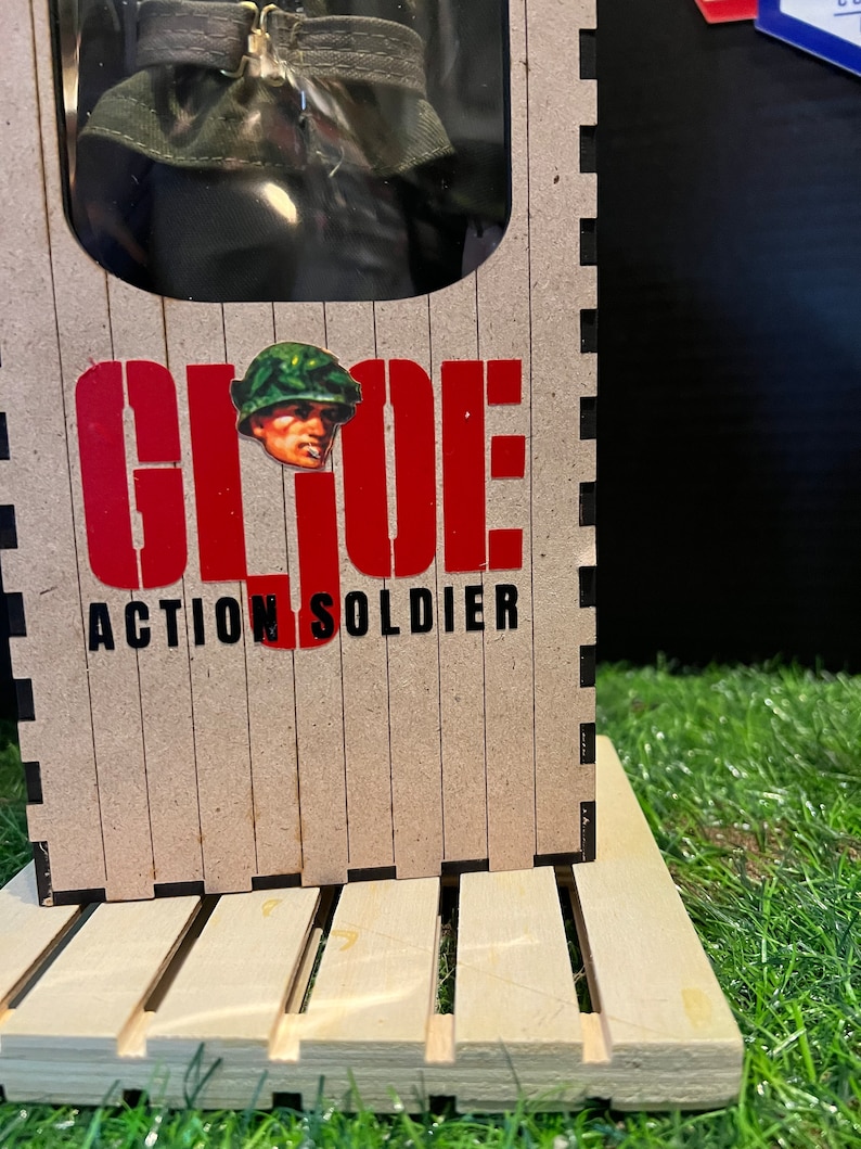 1/6 Scale Gi Joe/action Soldier Figure Coffin Style Storage & Display ...