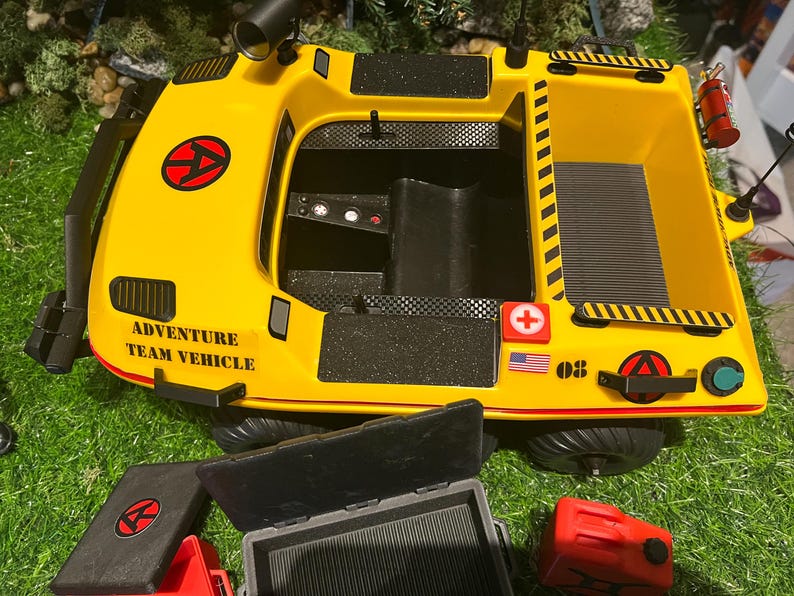 Gi Joe Adventure Team ATV Custom Conversion Kit - Alternate Version/pls ...