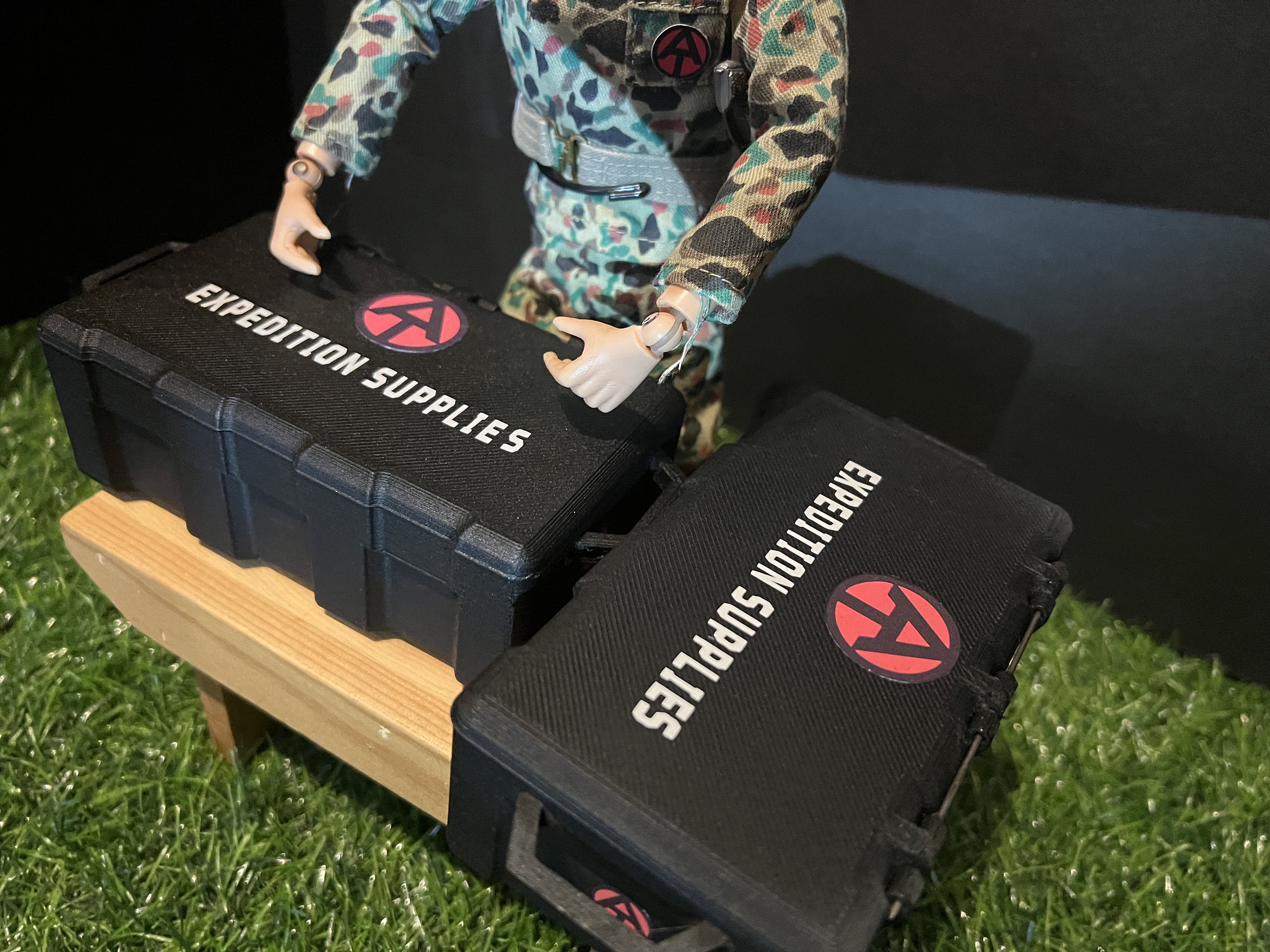 Gi Joe / Adventure Team Custom Pelican Style Box: PELBOX001 - Etsy