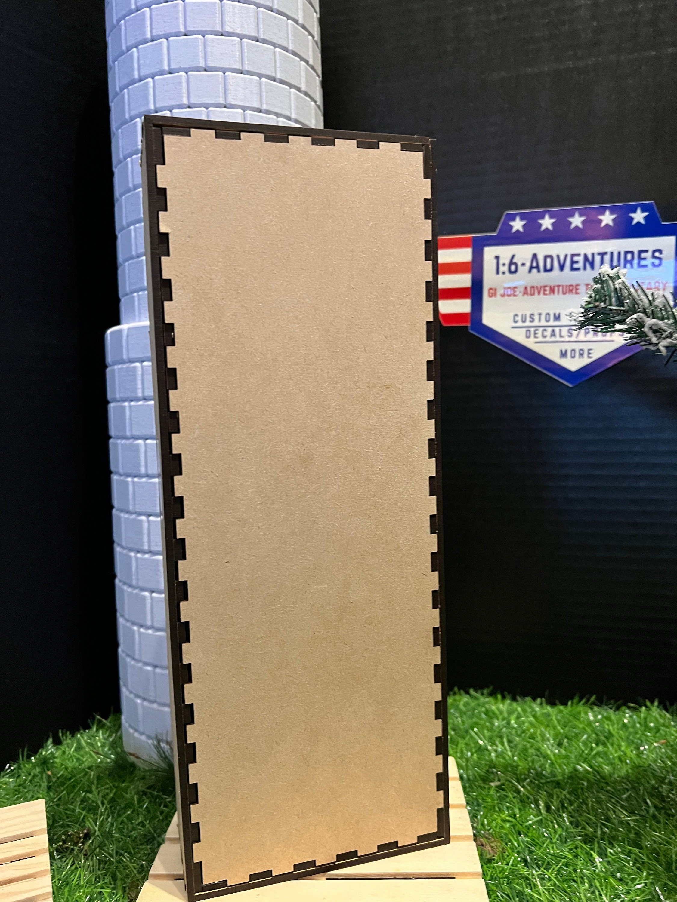 1/6 Scale Gi Joe/adventure Team Themed Figure Coffin Style Storage ...