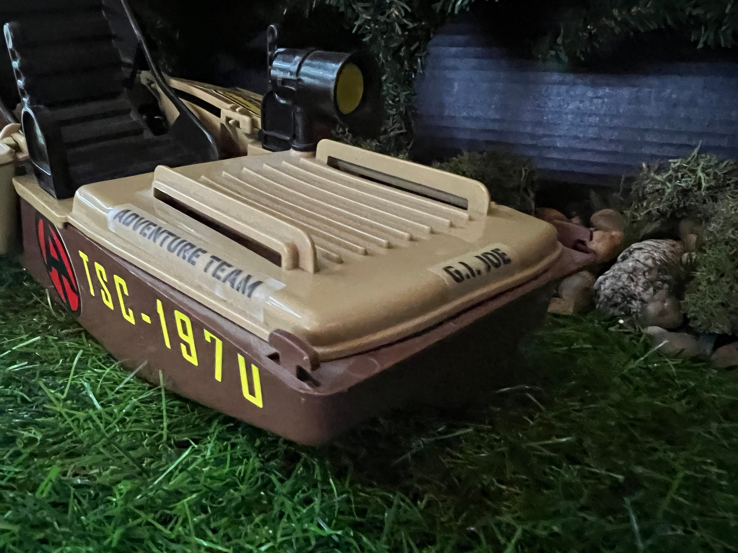 Gi Joe Adventure Team Turbo Swamp Craft Custom Sticker-alternate ...