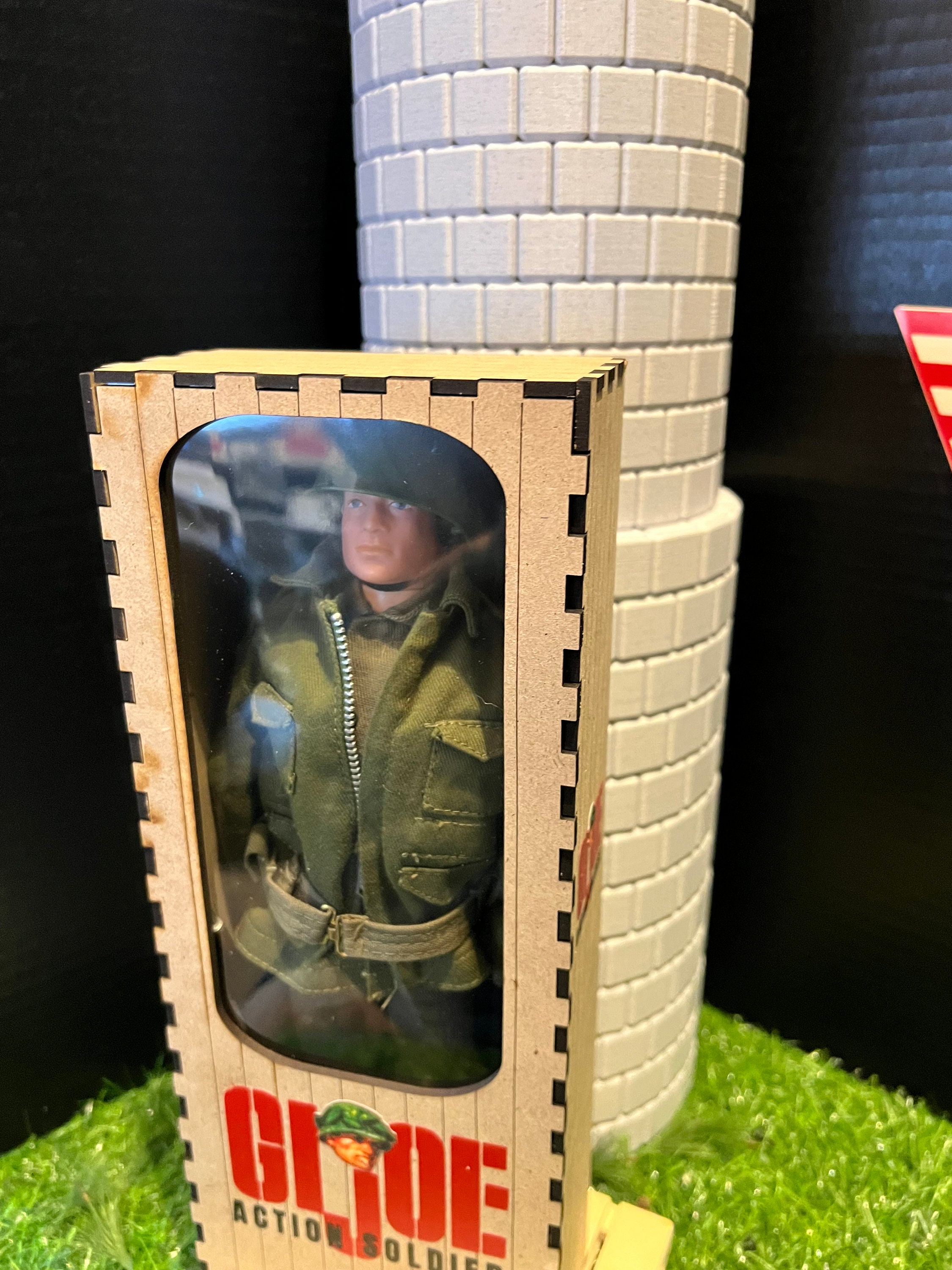 1/6 Scale Gi Joe/action Soldier Figure Coffin Style Storage & Display ...