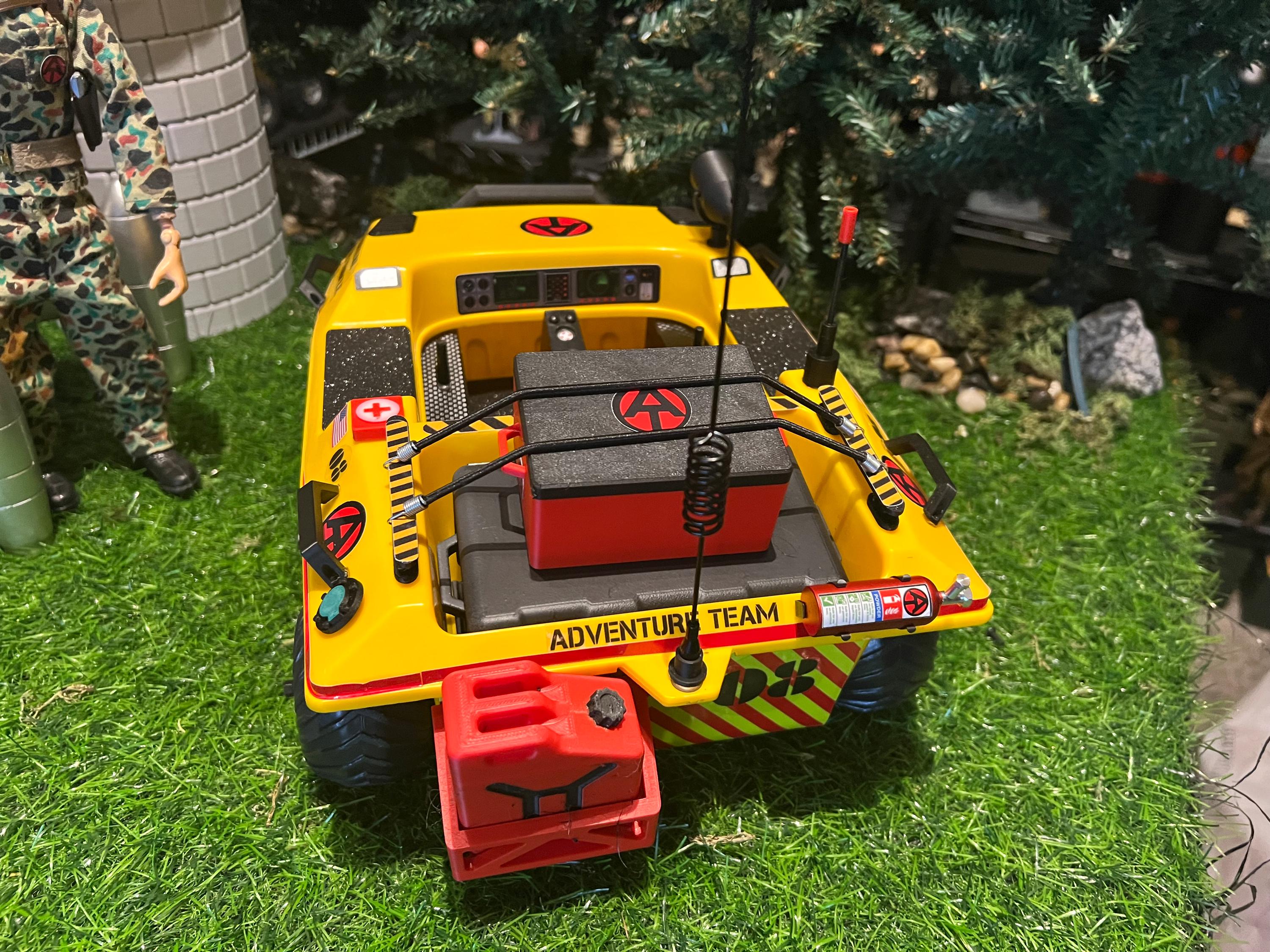 Gi Joe Adventure Team ATV Custom Conversion Kit - Alternate Version/pls ...