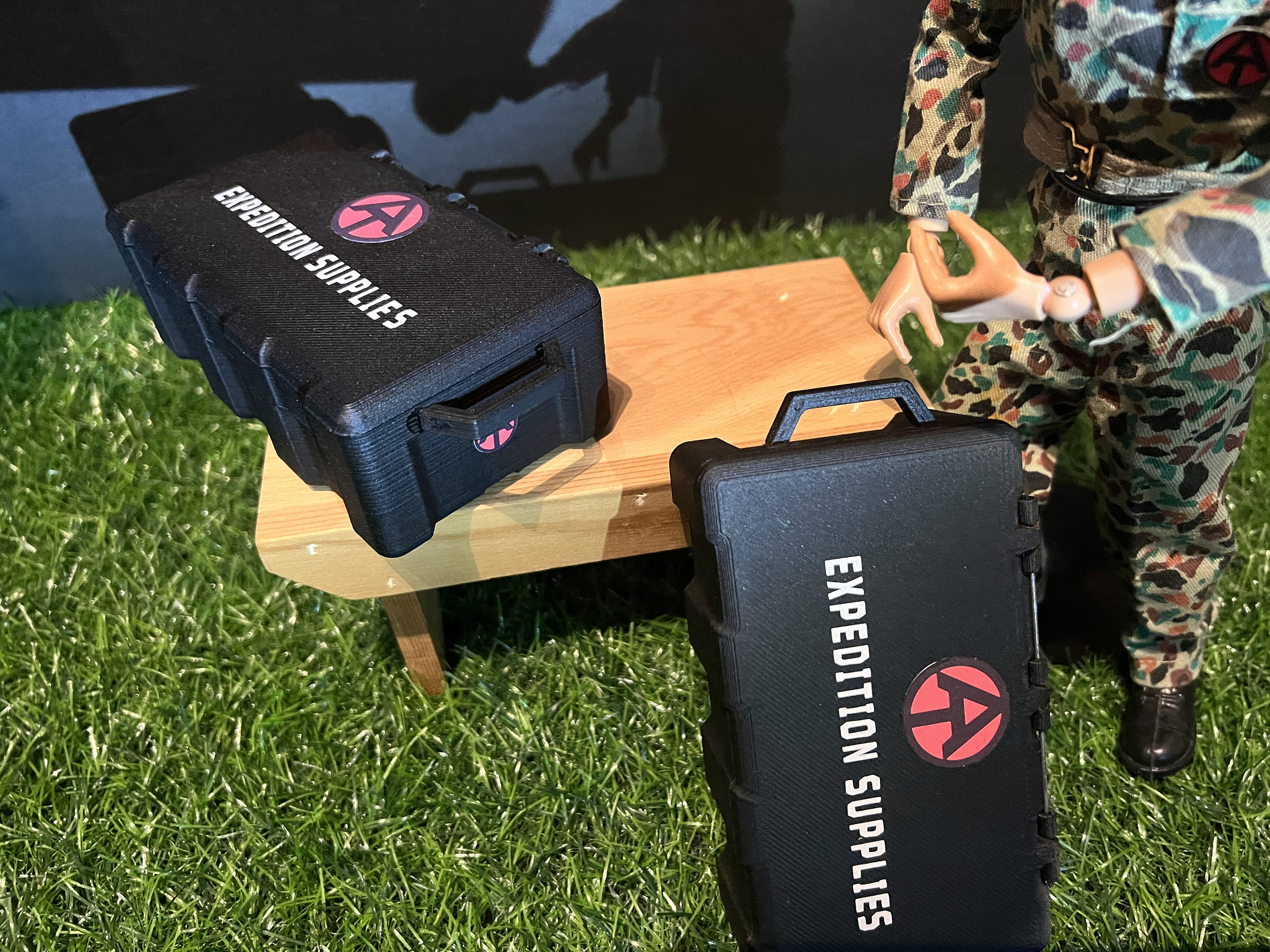 Gi Joe / Adventure Team Custom Pelican Style Box: PELBOX001 - Etsy