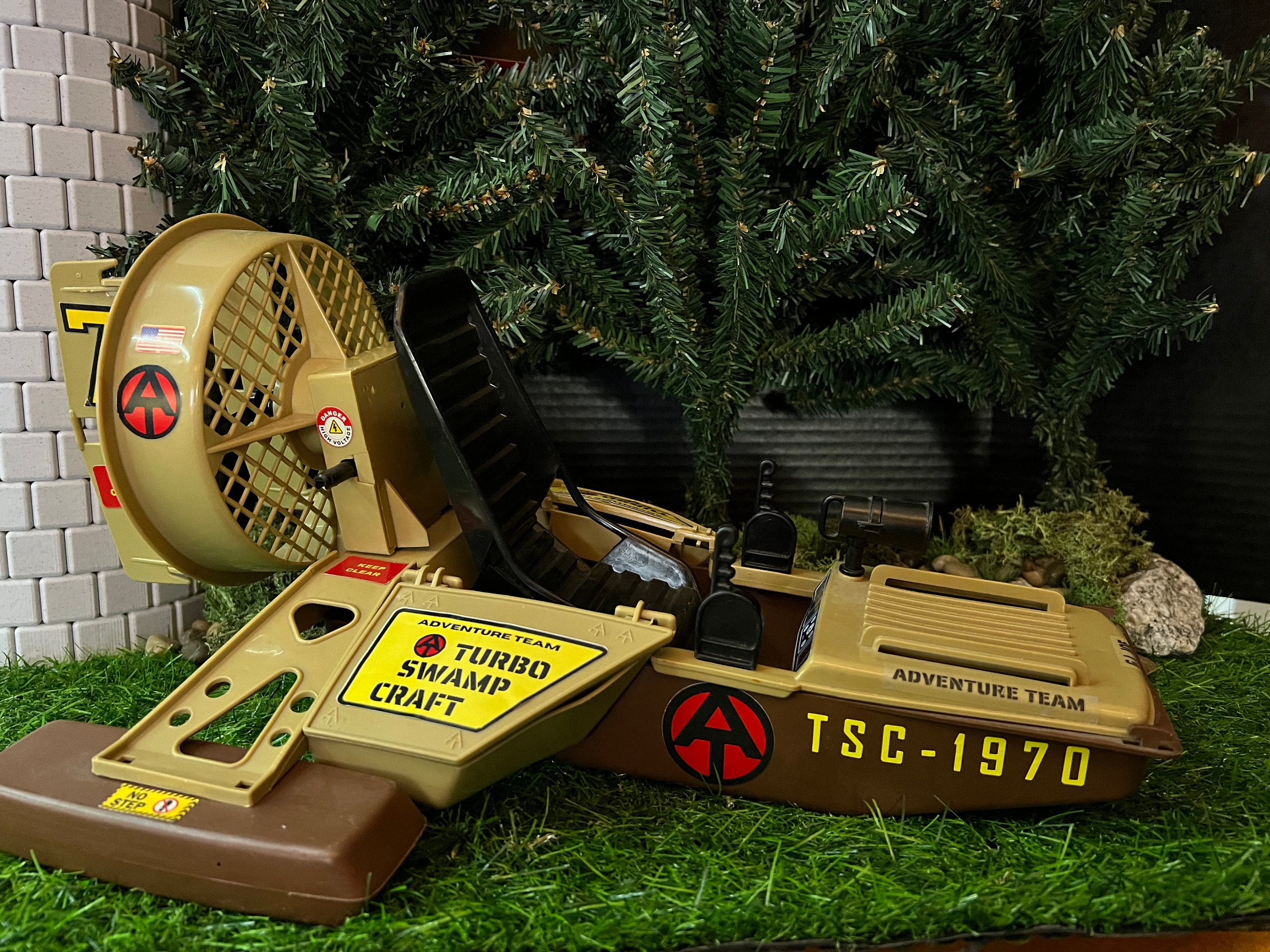 Gi Joe Adventure Team Turbo Swamp Craft Custom Sticker-alternate ...