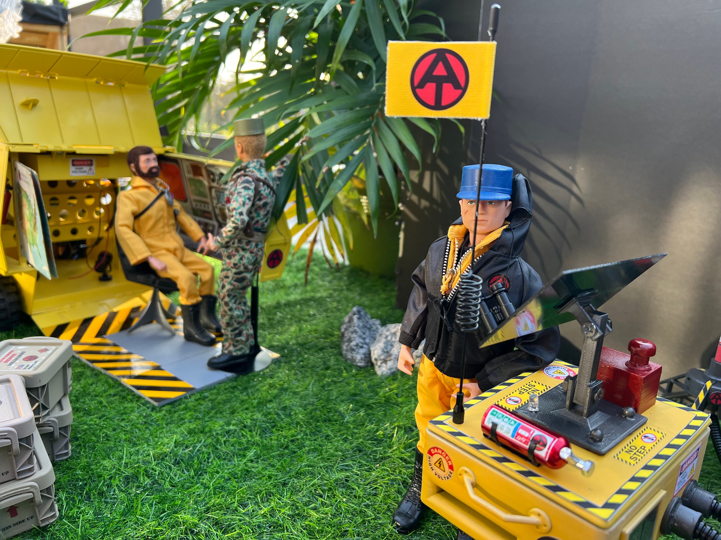 1/6 Scale Custom Gi Joe Adventure Team Themed Outdoor Spotlight ...
