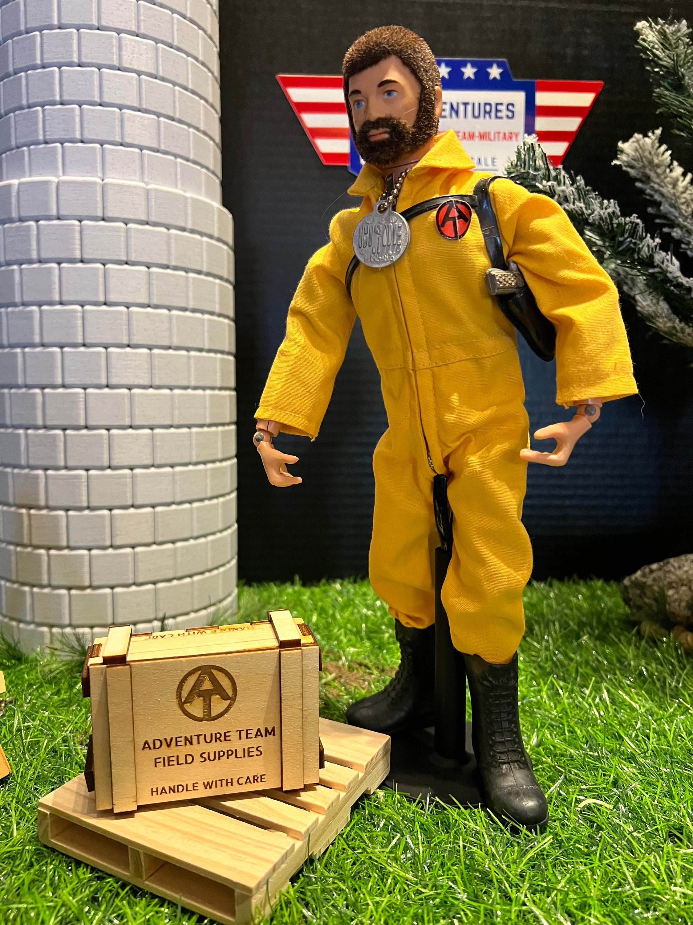 Gi Joe Adventure Team Themed Custom Handmade Exploration Crate ...