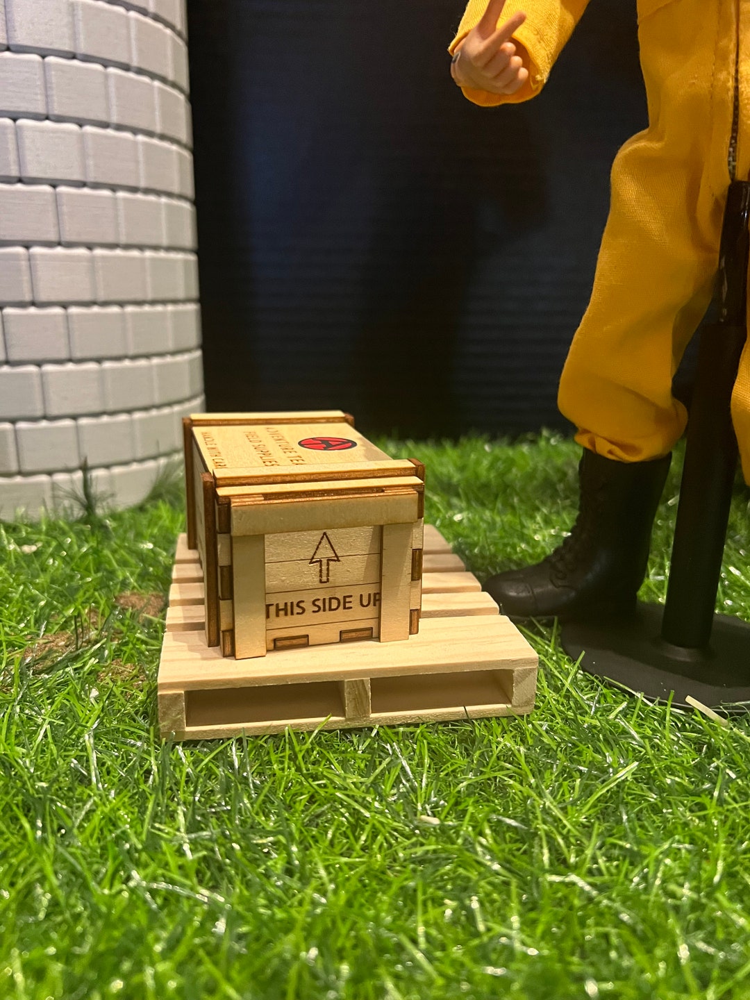 Gi Joe / Adventure Team Themed Custom Wood Crate: Large/natural ...