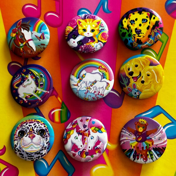 Lisa Frank Pin - Etsy