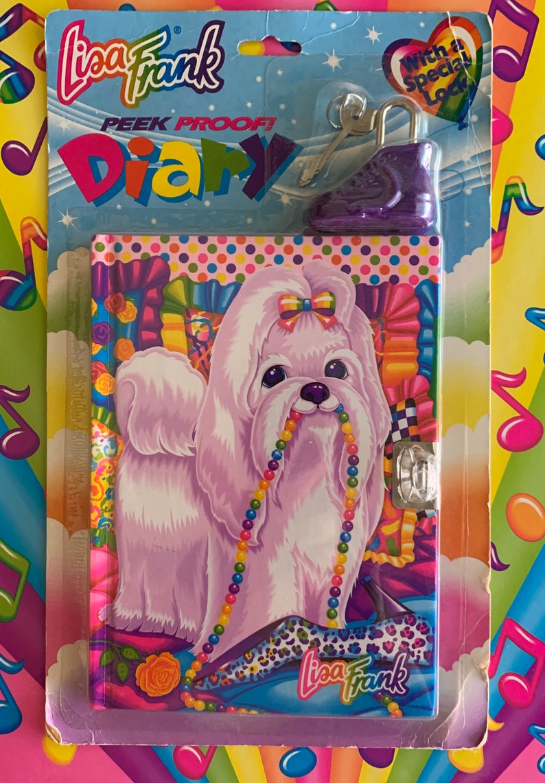 Lisa Frank Vintage PEARL PRINCESS Peek Proof Diary Unopened | Etsy