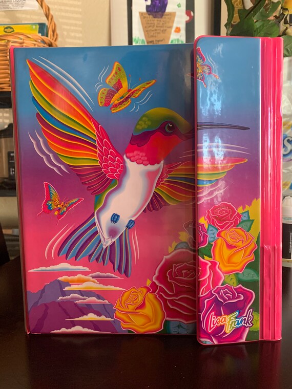 Vintage 1990's Lisa Frank 'Dashly' Rainbow Hummingbird Collectible ...