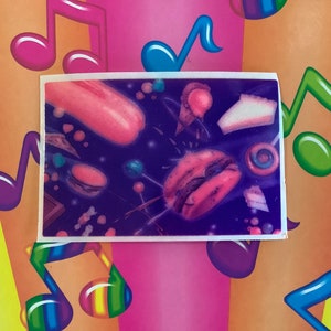 80s Vintage Lisa Frank Rectangular Sticker Mods SELECT ONE - Etsy