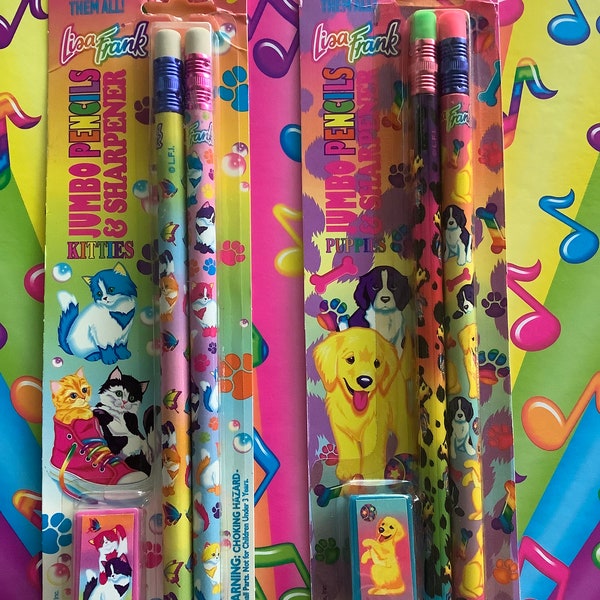 Lisa Frank Pencil - Etsy