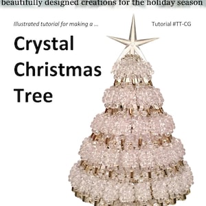 Printable Tutorial Instructions for Crystal Christmas Tree - Crystal ...