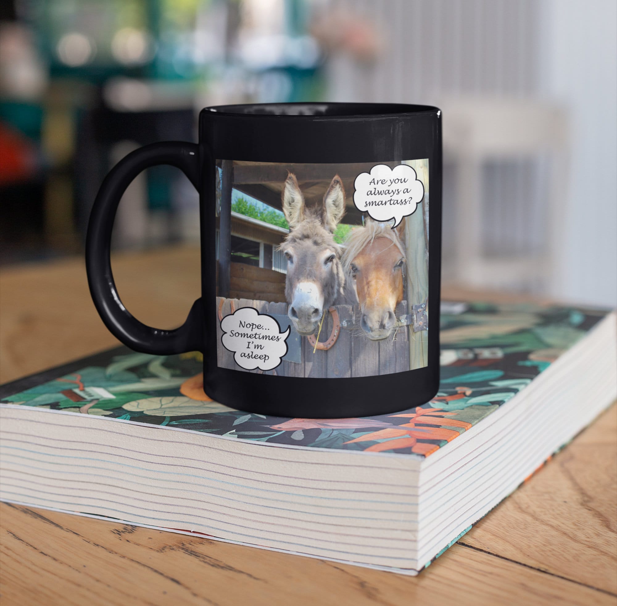 Funny Donkey Coffee Mug - Donkey Gifts for Donkey Lovers - Donkey Gift ...