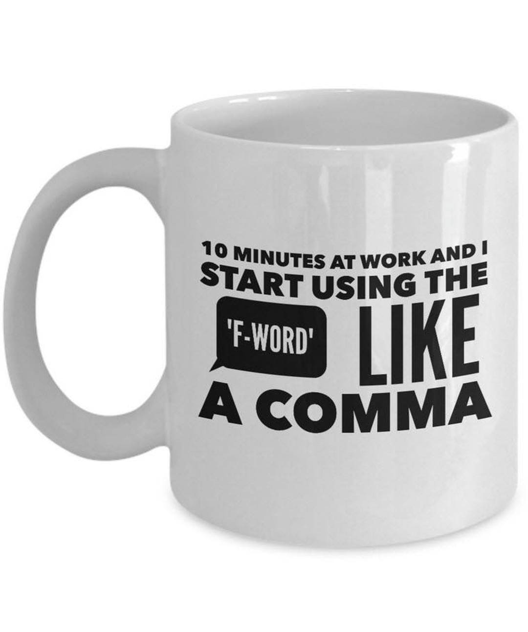 Funny Office Coffee Mug Job Mug Coffee Mugs Funny Sayings Work Mug for ...