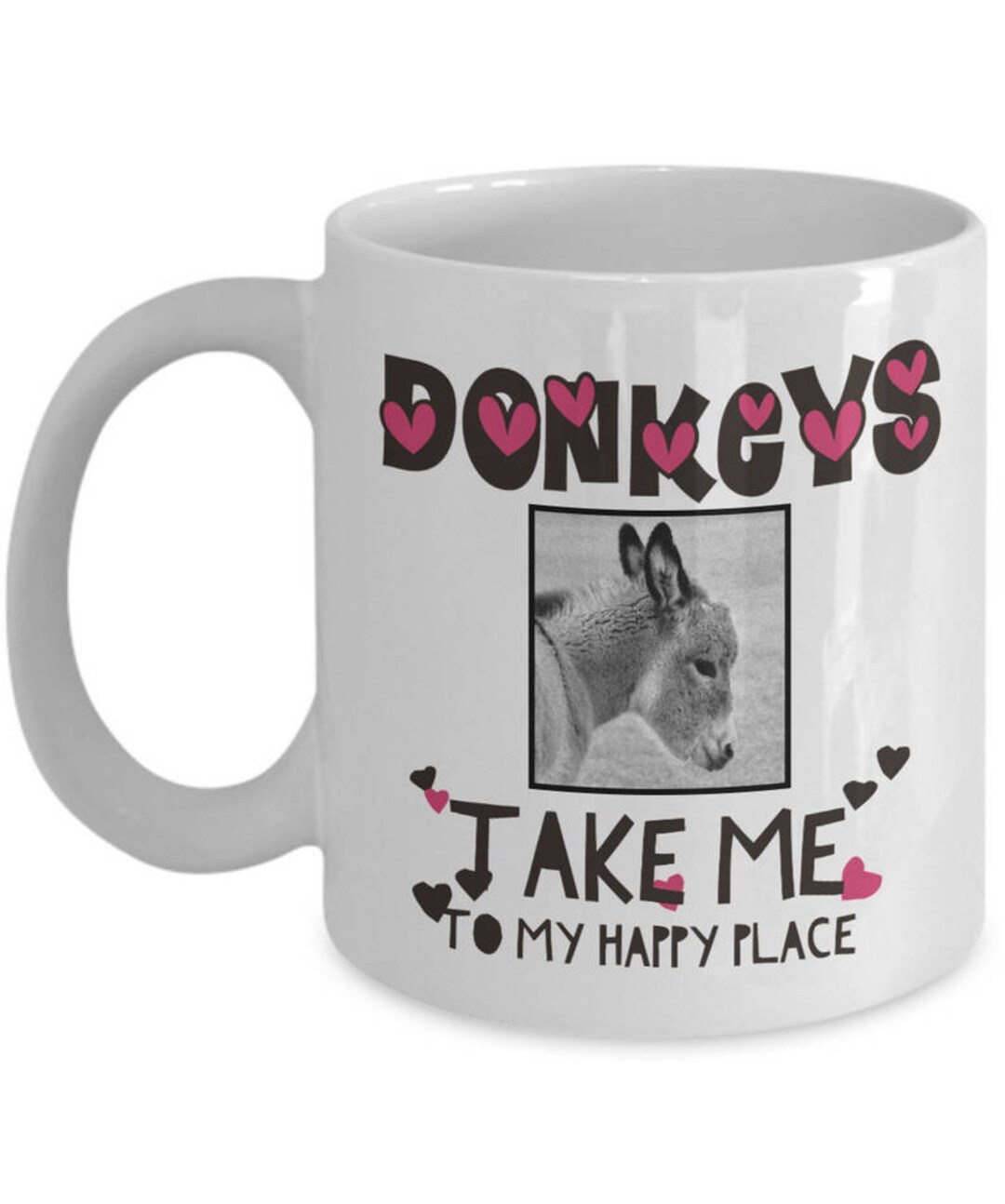 Donkey Coffee Mug - Donkey Gifts for Donkey Lovers - Donkey Cup for ...