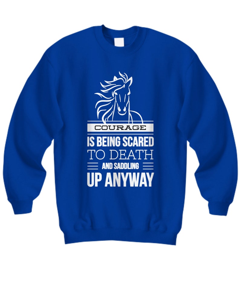 Horse Sweatshirt for Women or Men. Funny Horse Gifts for Him or Her ...