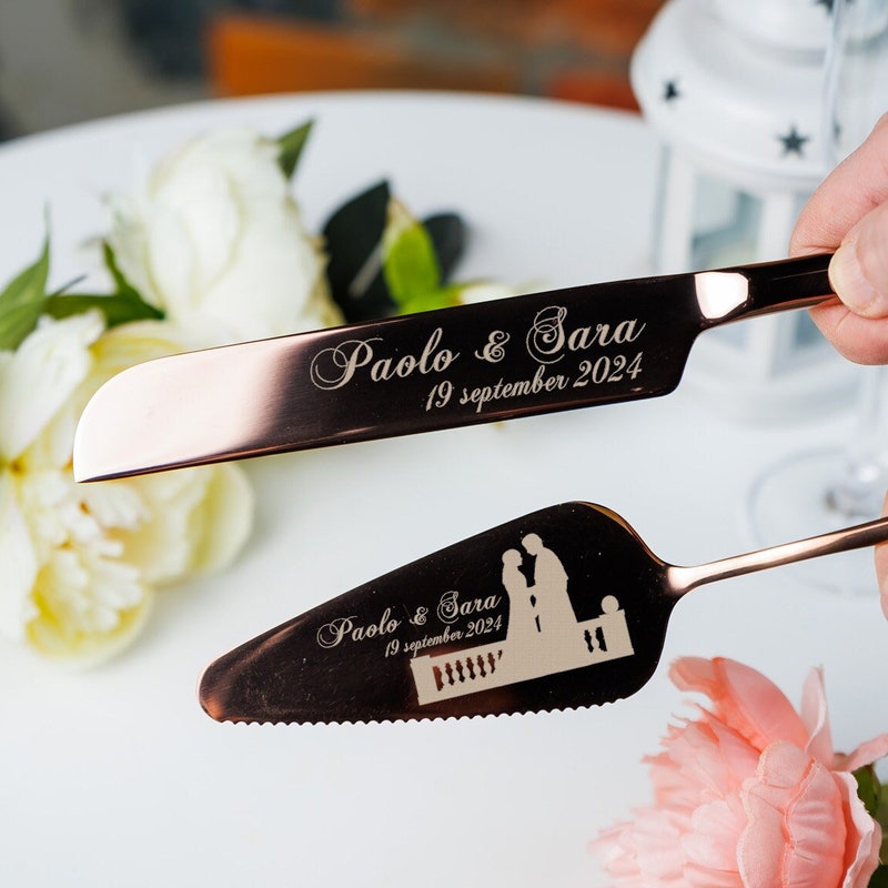 Rustic Cake Server - Etsy