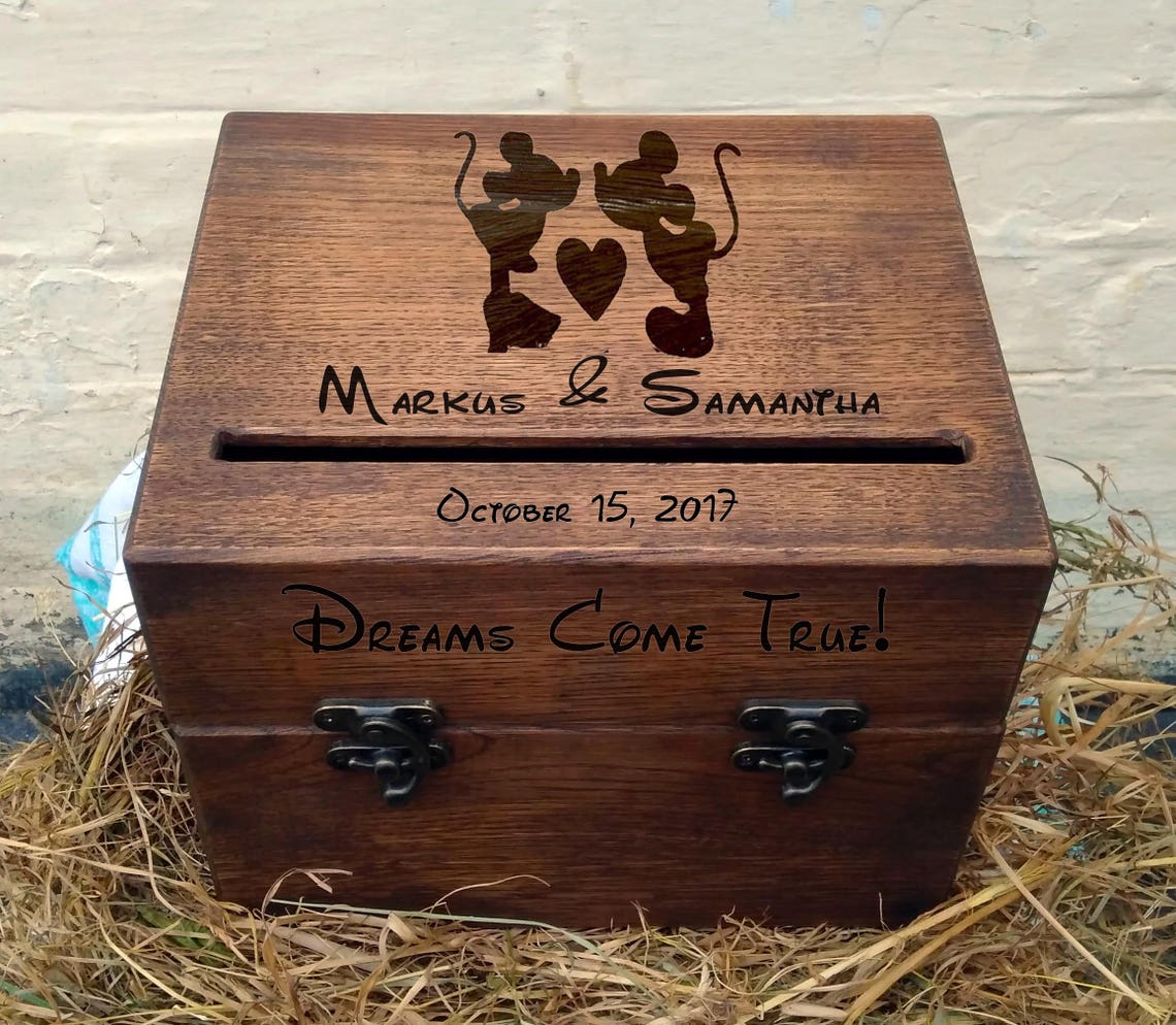 Wedding Card Box Card Box for Wedding With Slot Card Box - Etsy