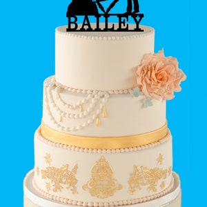 Welder and Bride Wedding Cake Topper: Funny Acrylic Silhouette - Etsy