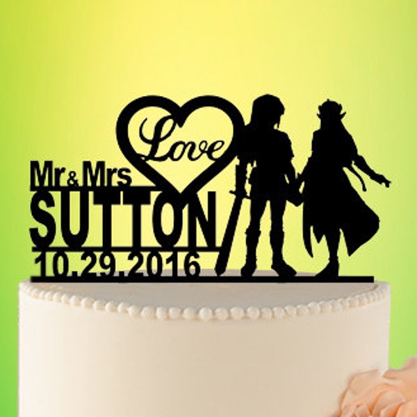 Zelda Cake Topper - Etsy